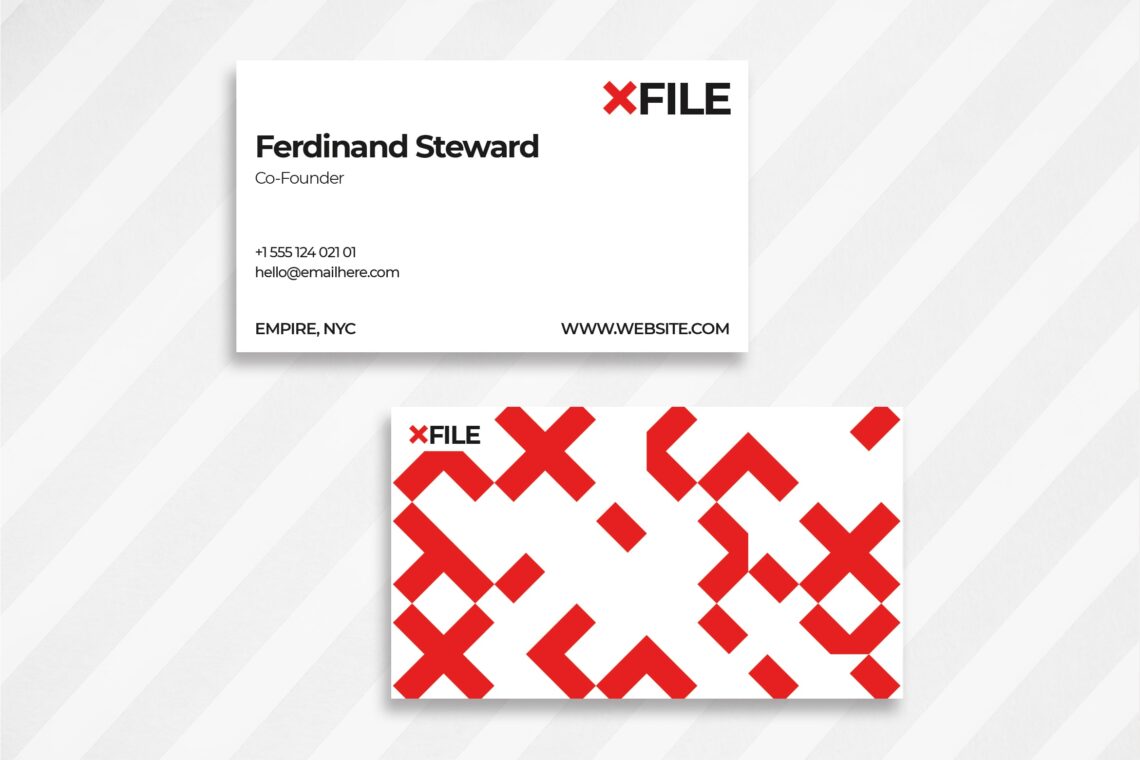 Business Card Founder Company Profile UI Creative Business Card Founder Company Profile UI Creative