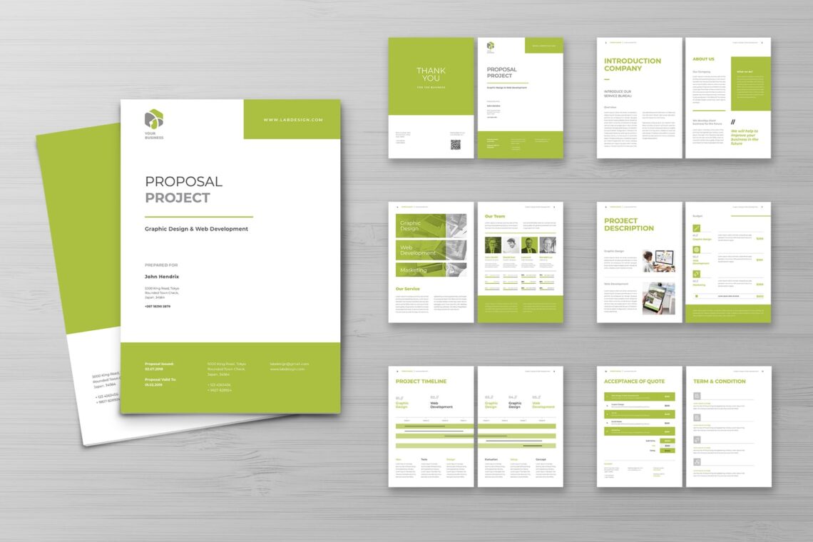 Proposal Graphic Design Project Proposal Graphic Design Project