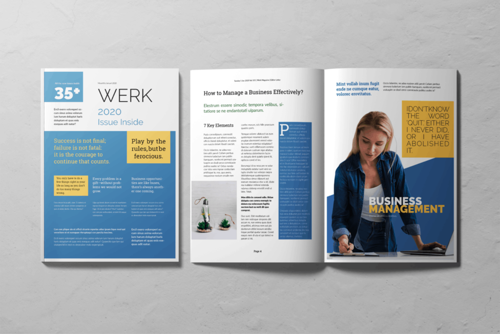 7 Amazing Tips To Improve Your Magazine Layout Design UI Creative