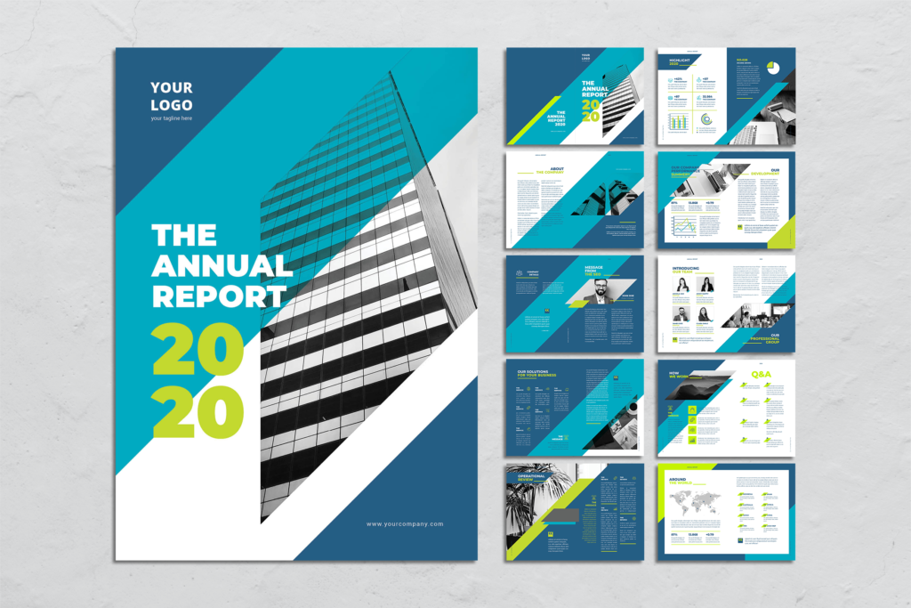 20 Best Annual Report Templates - UI Creative