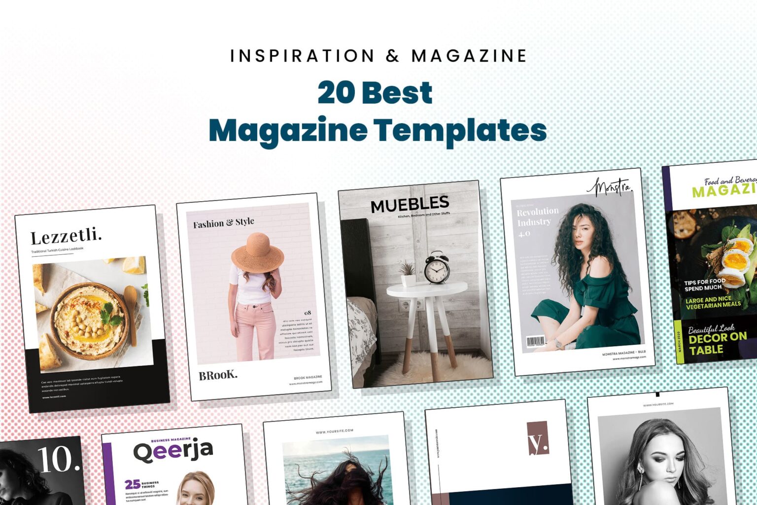20 Best Magazine Templates - UI Creative