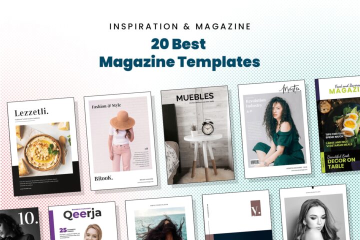 20 Best Magazine Templates - UI Creative