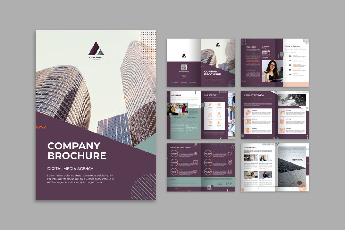 20 Best Brochure Design For Digital Agency UI Creative