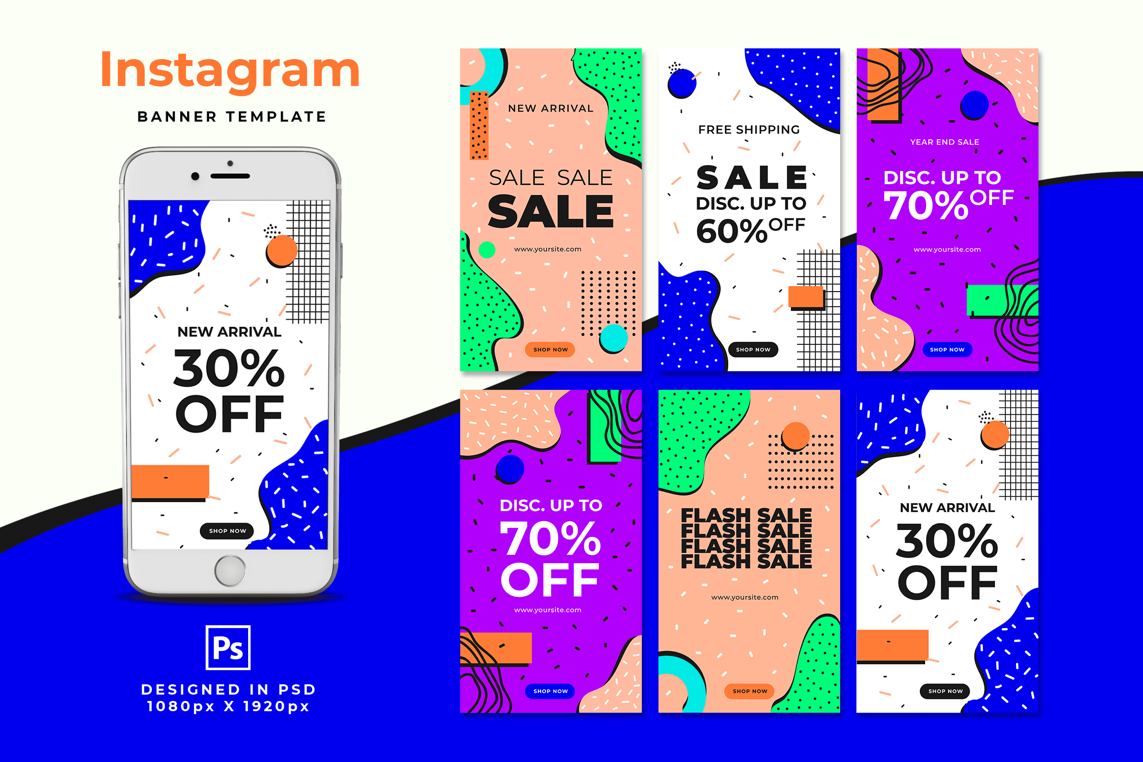 Instagram Post Template UI Creative