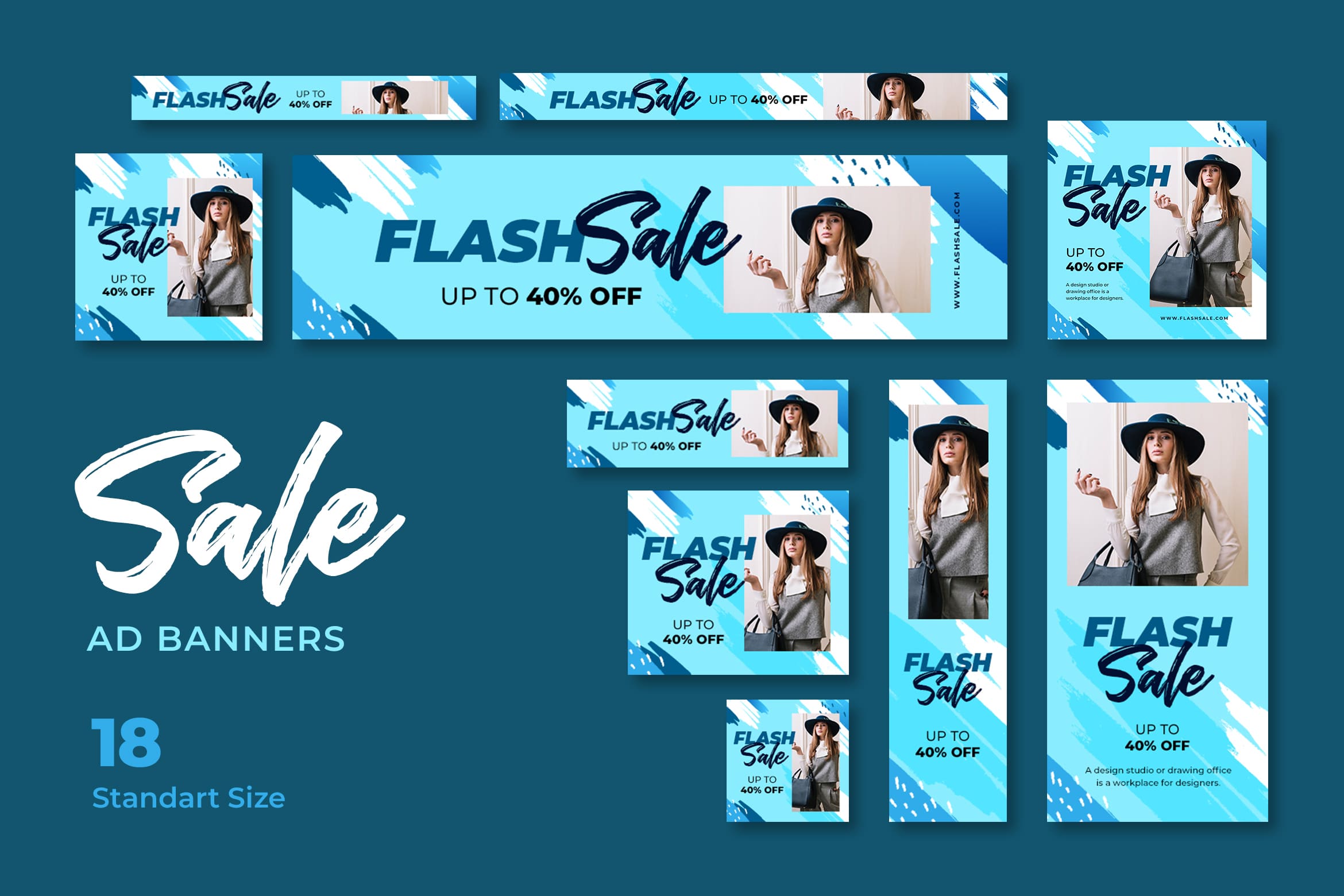 Google Ads Banner Flash Sale UI Creative