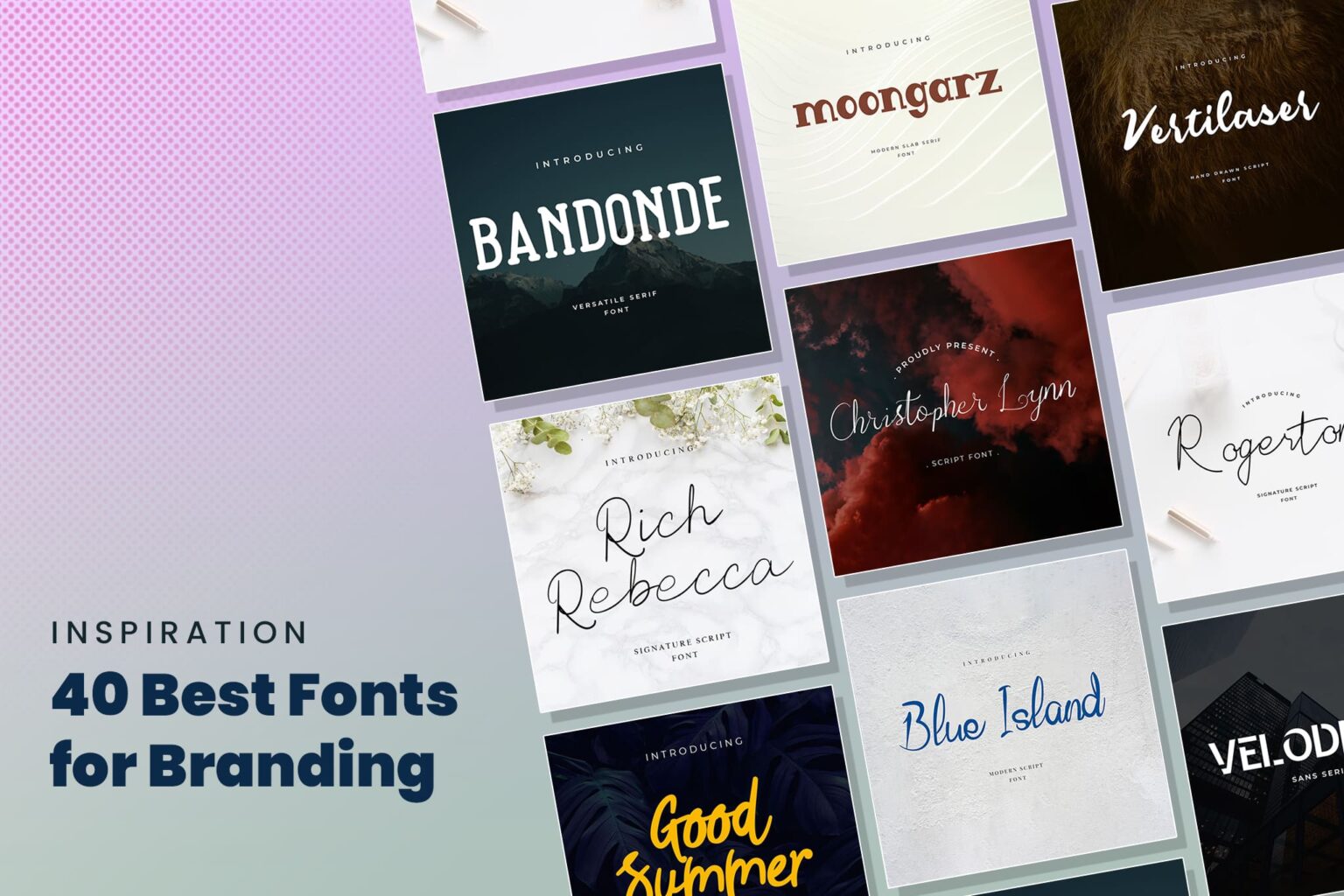 40 Best Fonts for Branding - UI Creative