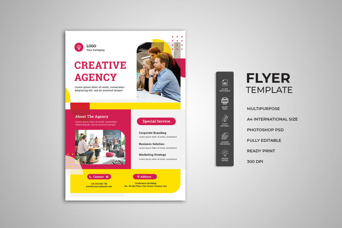 Cake Homemade Magazine Template - UI Creative