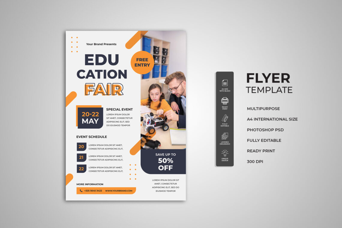 Education Fair Flyer - UI Creative