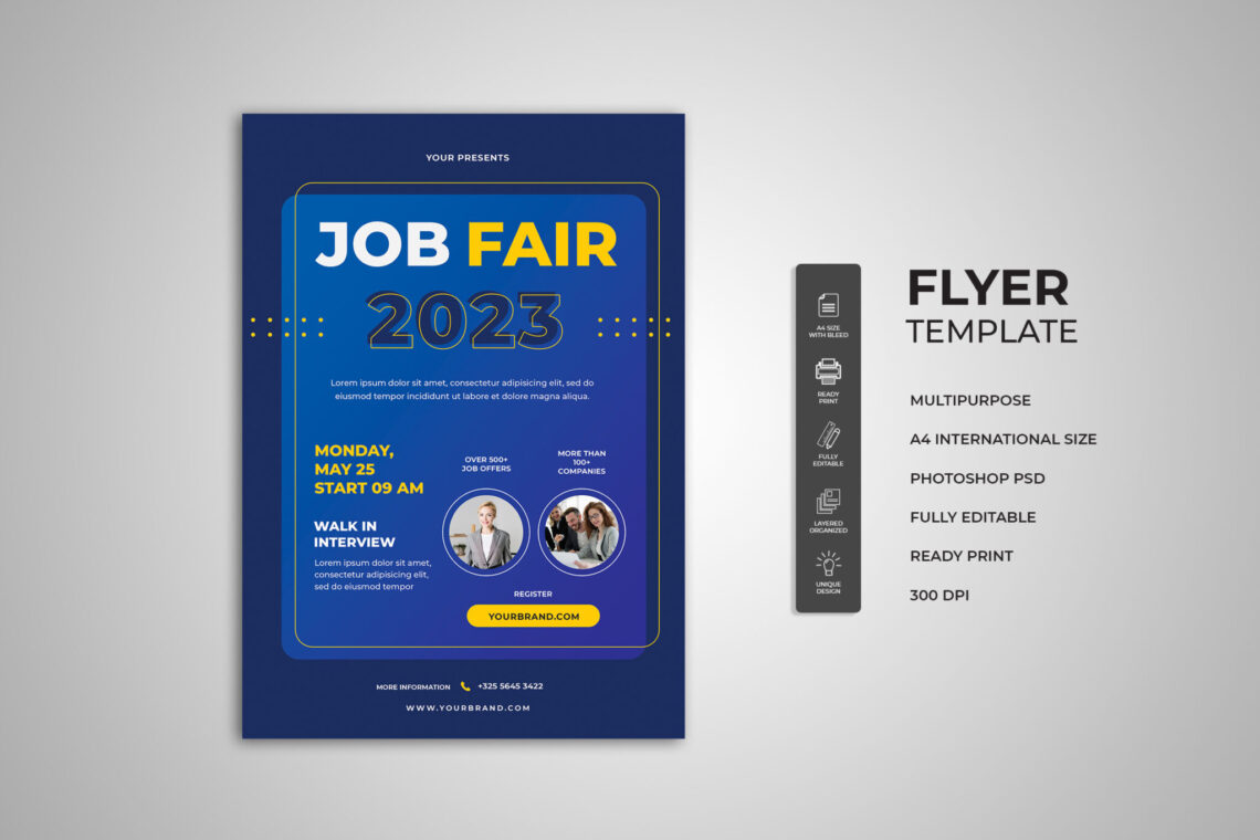 Company Profile Dark Blue Color - UI Creative