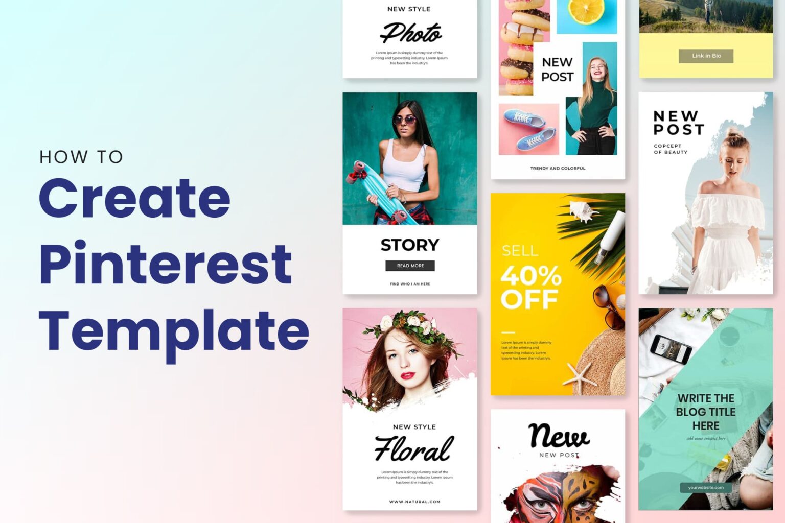 How to Create a Pinterest Template - UI Creative