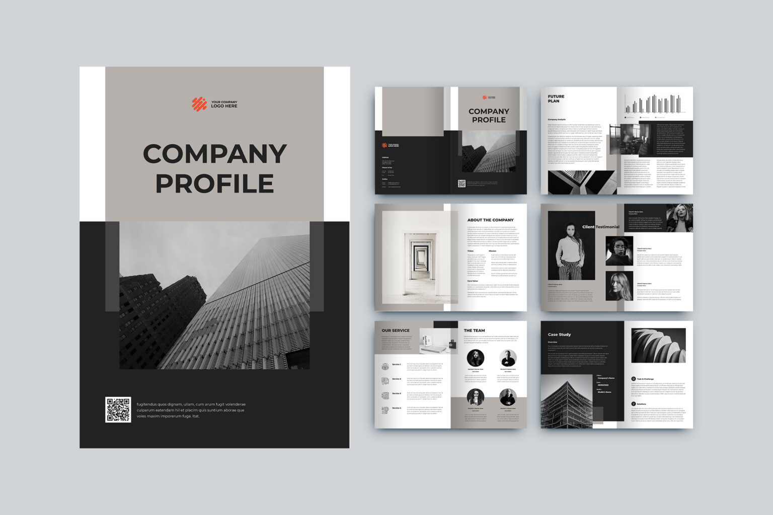 15 Company Profile Example in 2023 - UI Creative