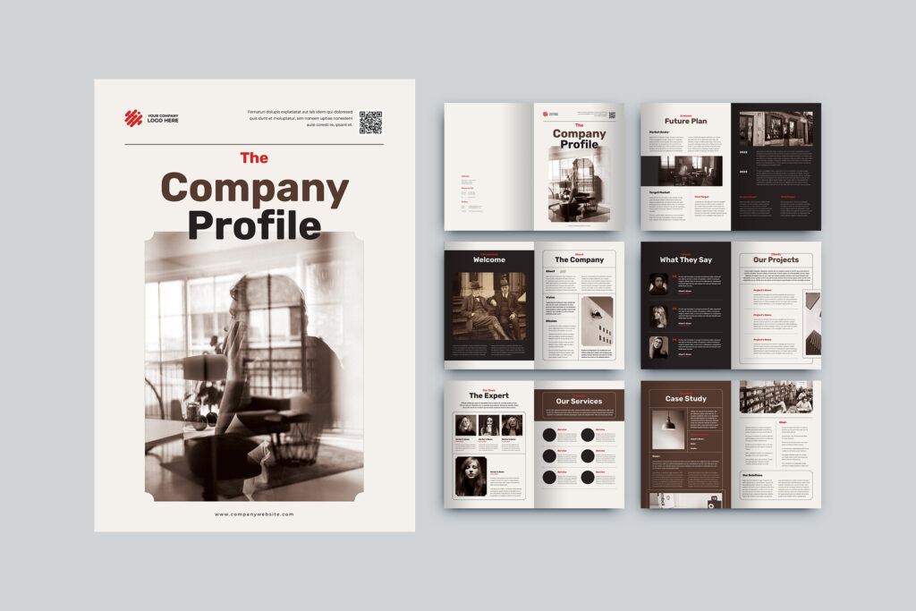 15 Company Profile Example in 2023 - UI Creative