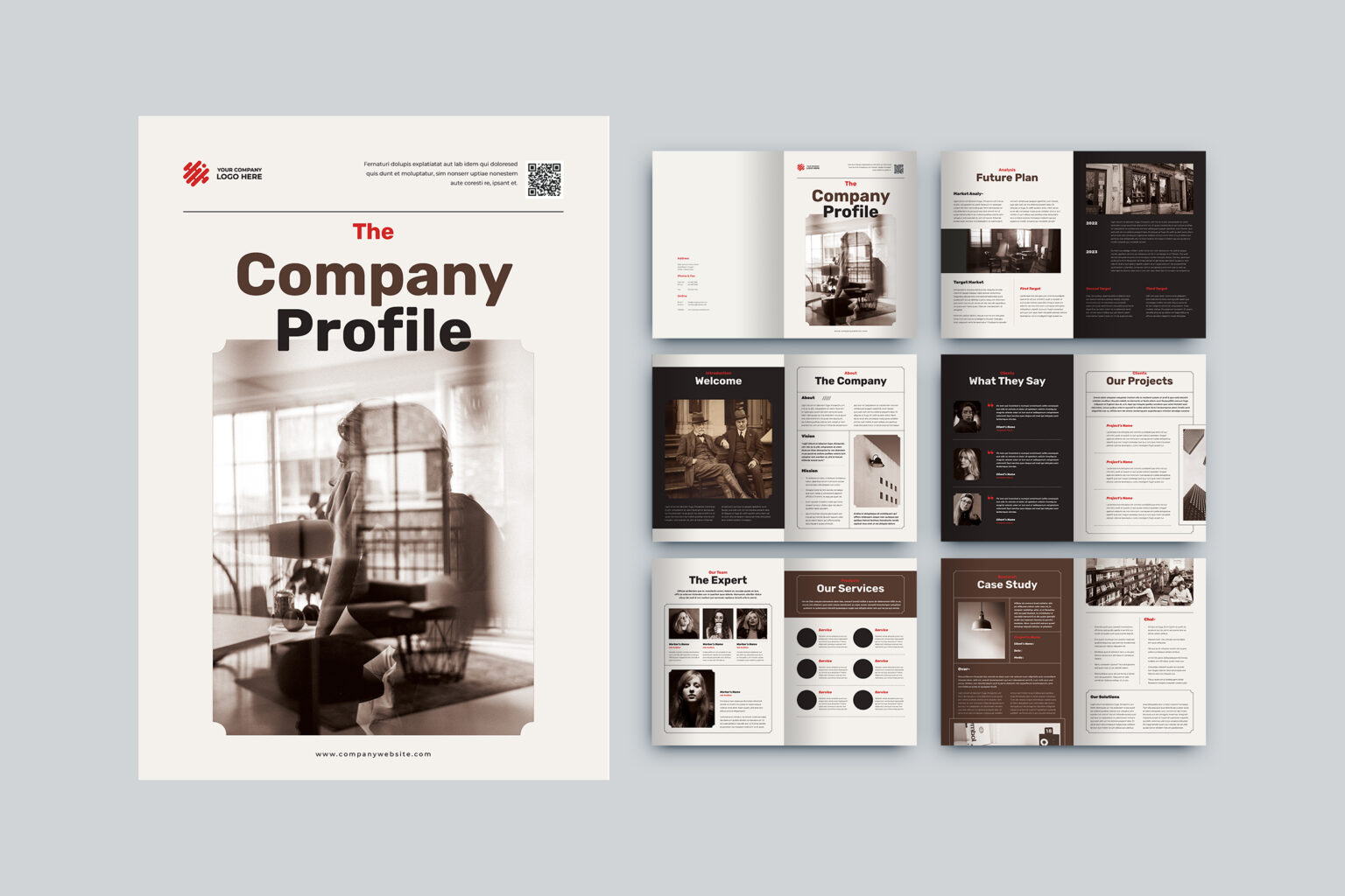 15 Company Profile Example in 2023 - UI Creative