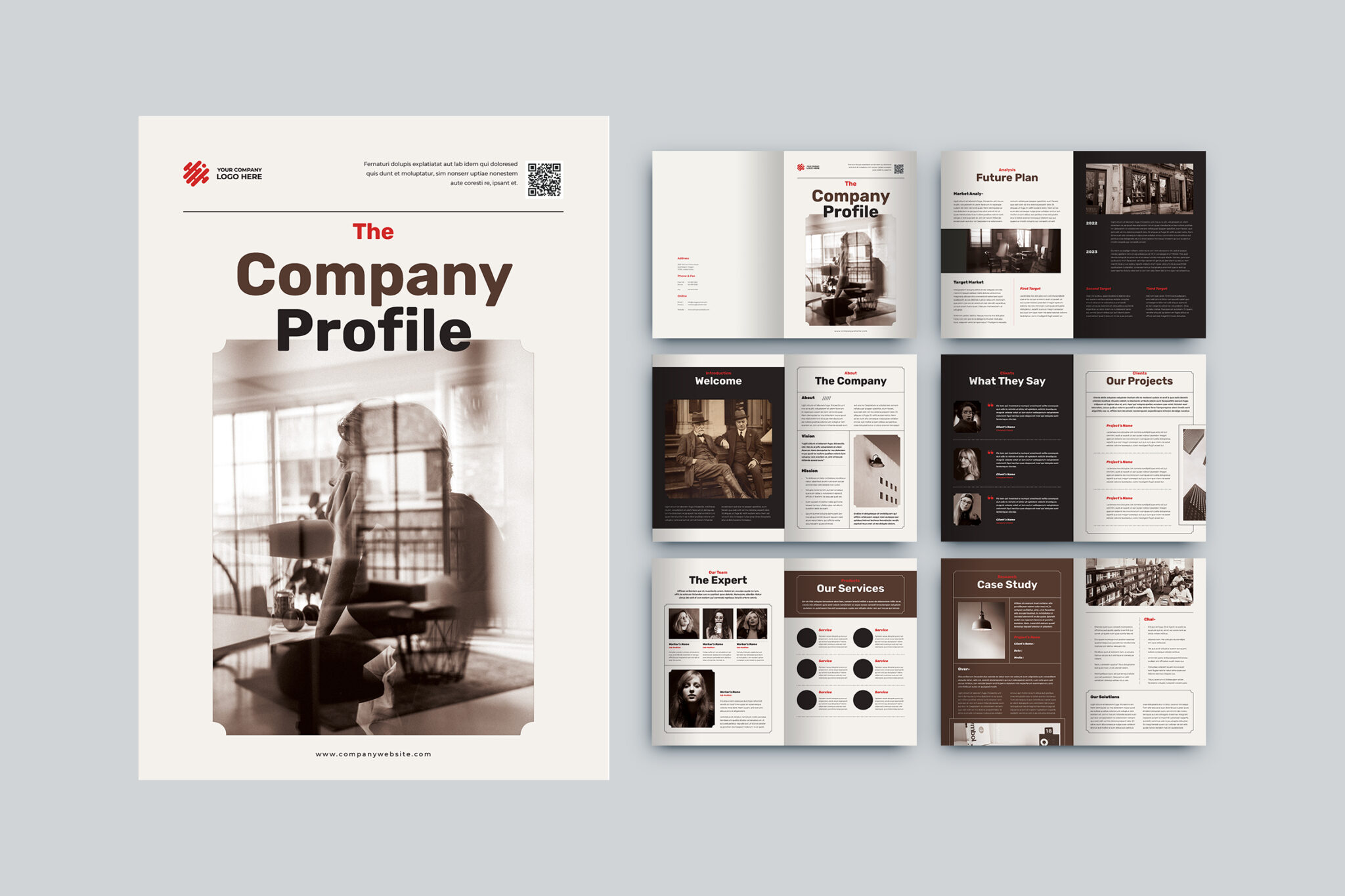 15 Company Profile Example in 2023 - UI Creative