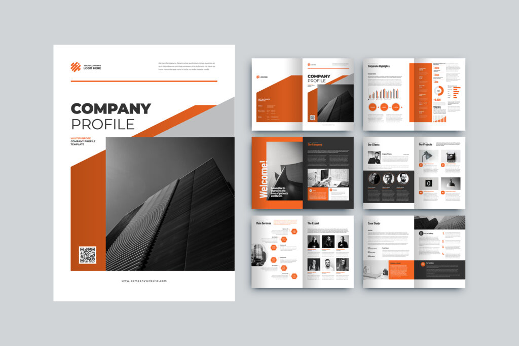 15 Company Profile Example in 2023 - UI Creative