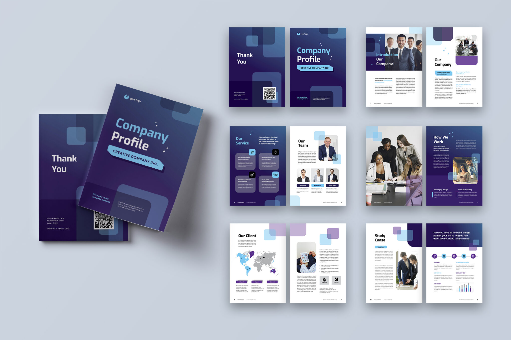 15 Company Profile Example in 2023 - UI Creative