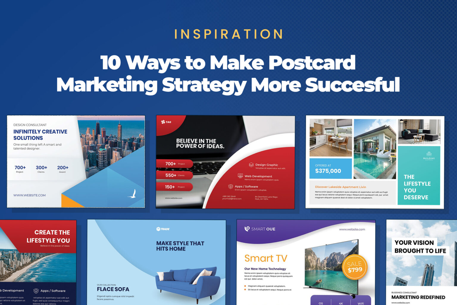 Postcard Marketing - Postcard Template