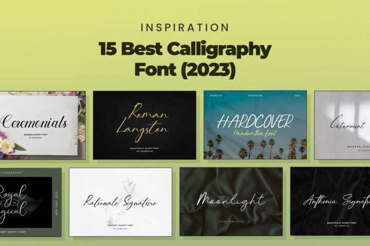 15 Best Calligraphy Font (2023) - UI Creative