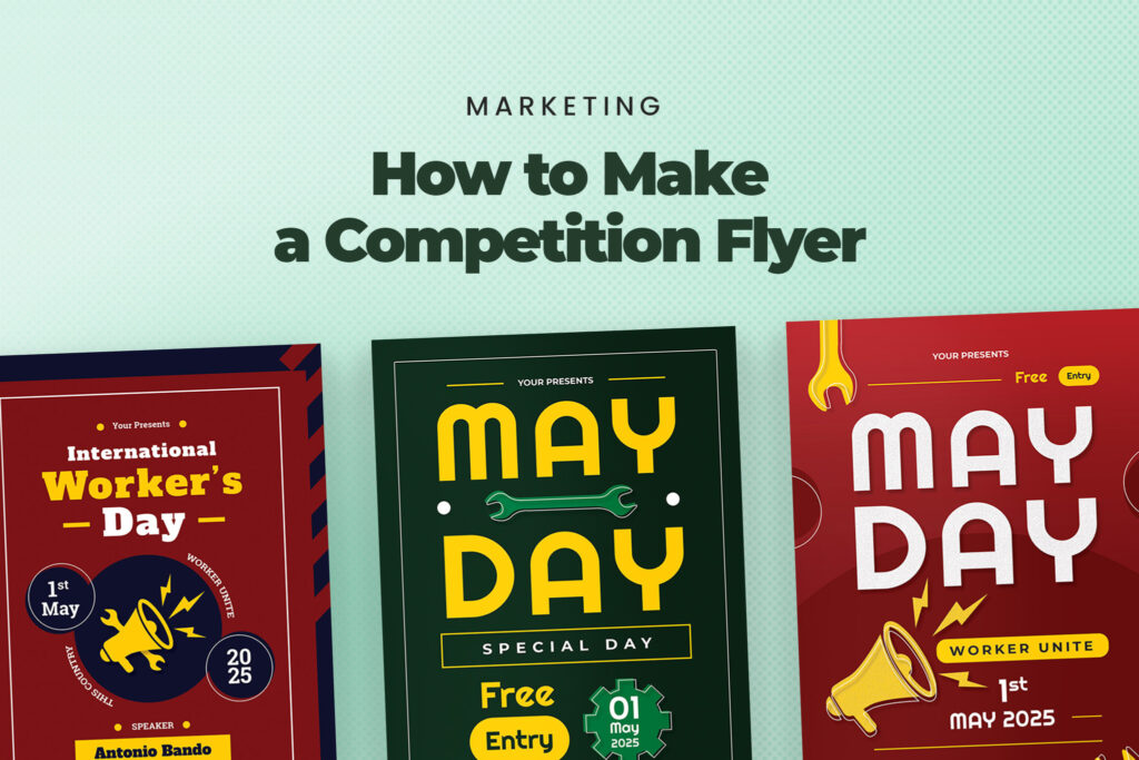 How to Make Competition Flyer - UI Creative