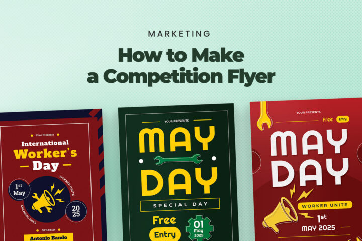 How to Make Competition Flyer - UI Creative