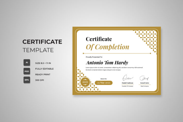 Food Menu - Snack & Desert Resto - UI Creative